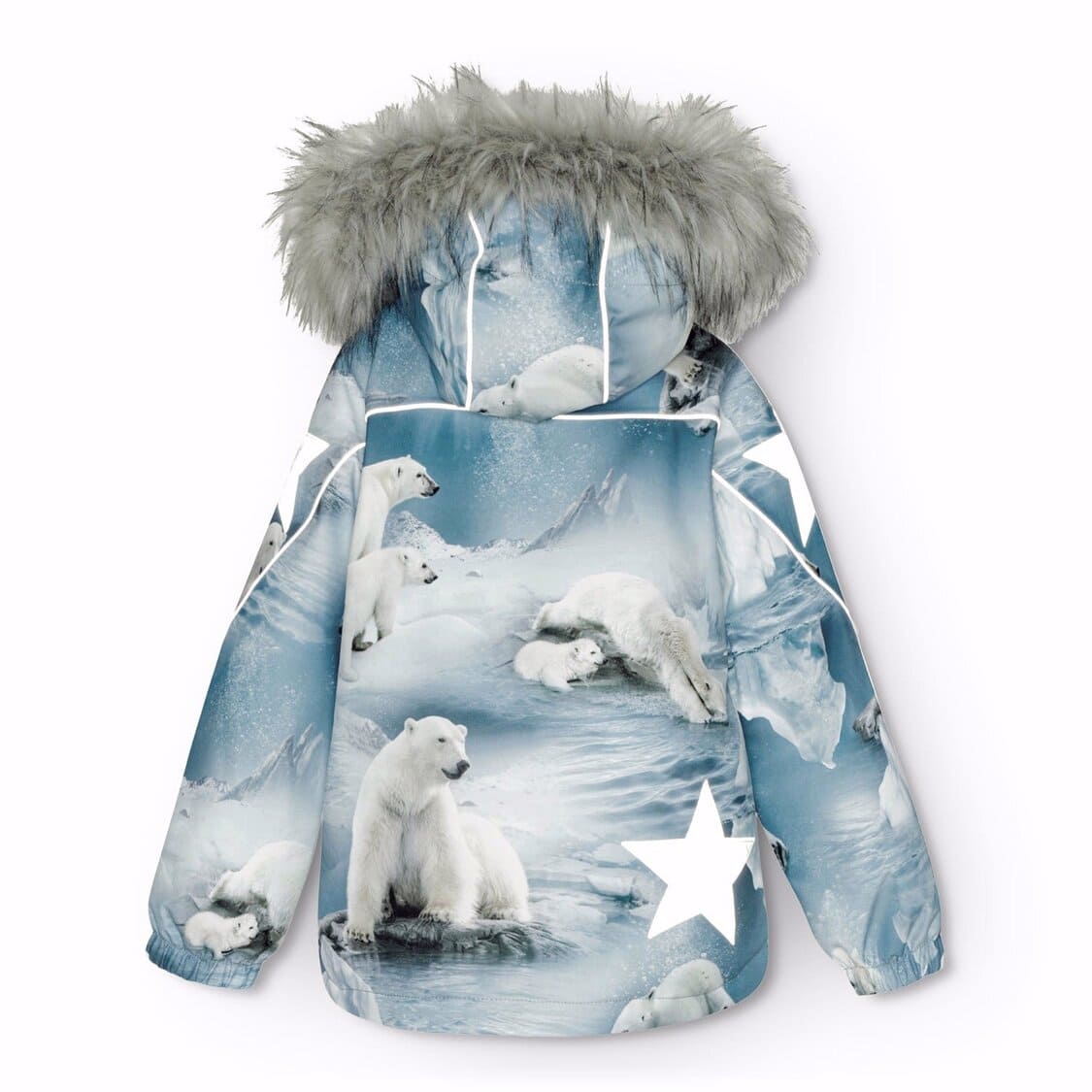 Molo Kids toppatakki Hopla Polar bear joy- Jeriika lastenvaatteet